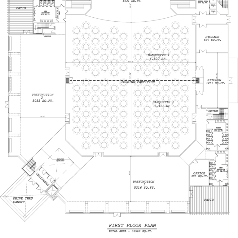 Floor Plan – GSH EVENT CENTER